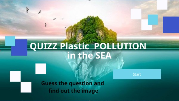 Quizz Plastic Pollution at sea