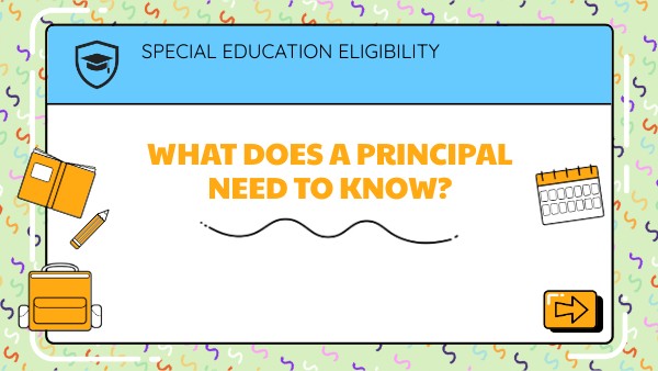 special education eligibility | Genially