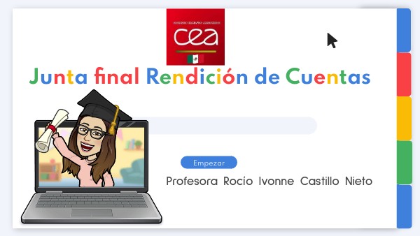 Junta rendición de cuentas | Genially