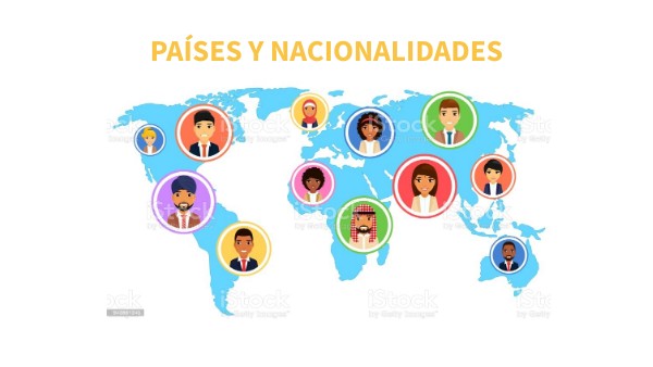 Países y nacionalidades en español | Genially