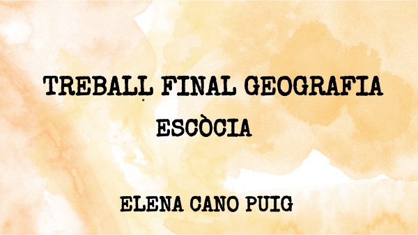 TREBALL FINAL GEOGRAFIA