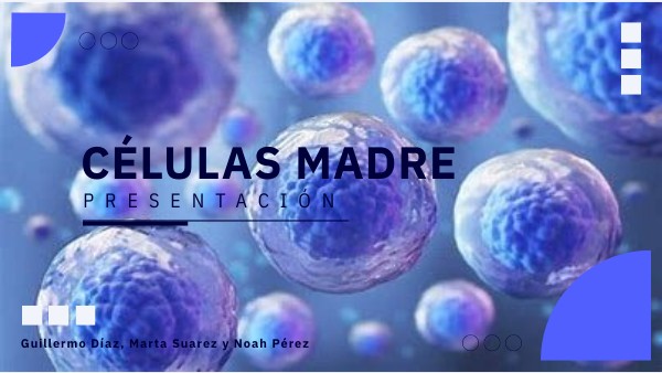 CÉLULAS MADRE
