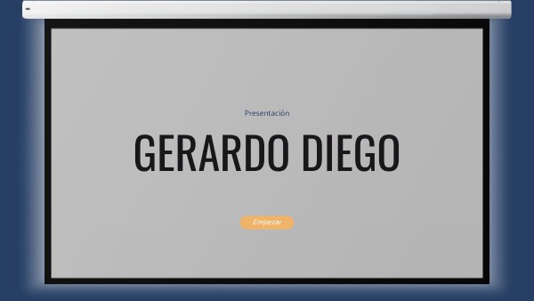 GERARDO DIEGO | Genially