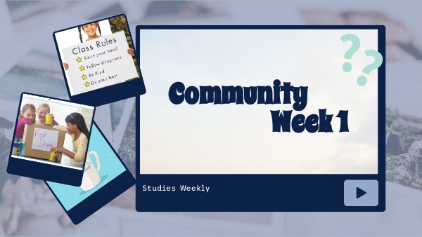 Studies Weekly Week 1