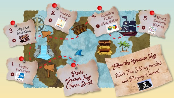 Pirate Week: Choice Board | Genially