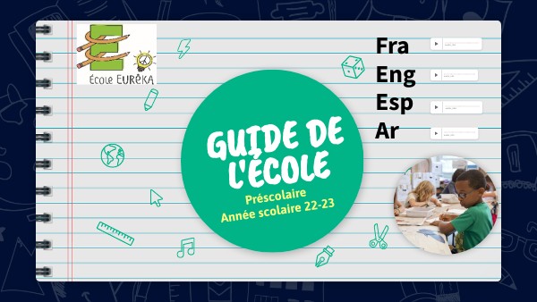 Guide parents prescolaire | Genially