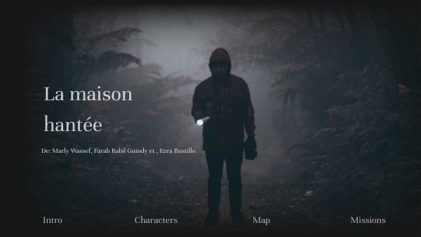 La maison hantée | Genially