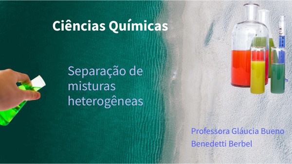 Separação de misturas heterogêneas