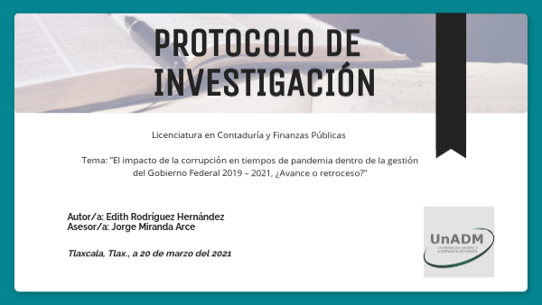PROTOCOLO DE INVESTIGACIÓN | Genially