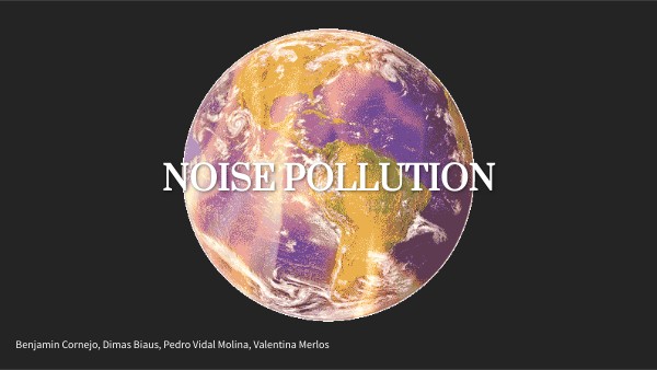 NOISE POLLUTION