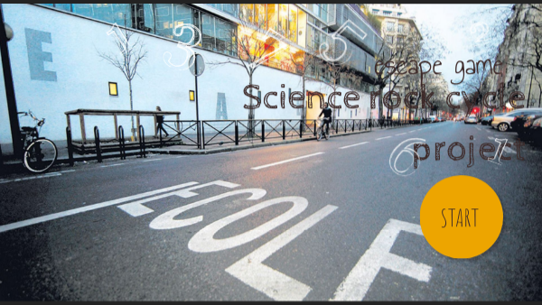ESCAPE GAME Science rock cycle project