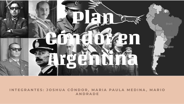 Plan Cóndor en Argentina