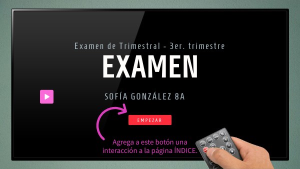 8o. Examen trimestral de genially