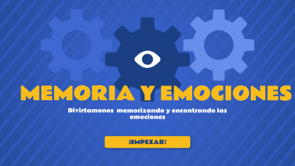 JUEGO MEMORIA - EMOCIONES
