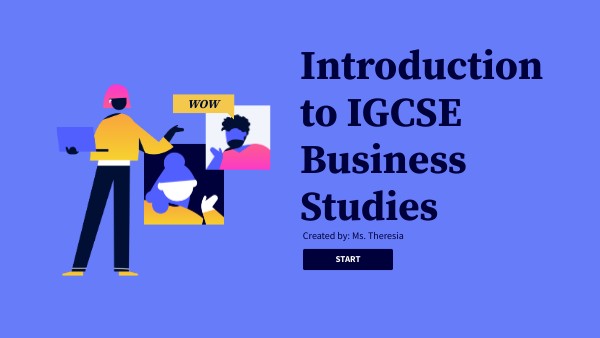 Introduction to Business Studies | Genially