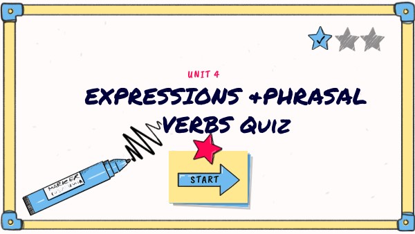 PHRASAL VERBS QUIZ | Genially