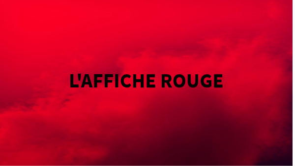 affiche rouge | Genially