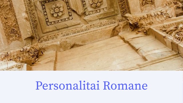 Personalitati Romane