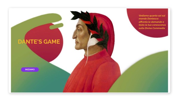 DANTE'S GAME | Genially