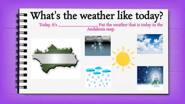 What's the weather like today?