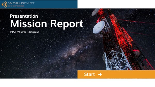 Presentation Mission Report | Genially