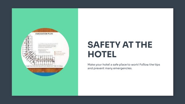 SAFETY AT THE HOTEL | Genially