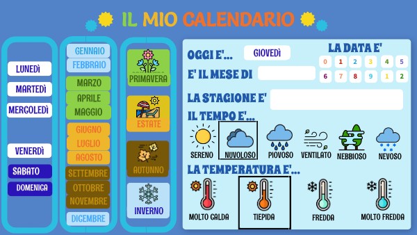 My Calendar | Genially