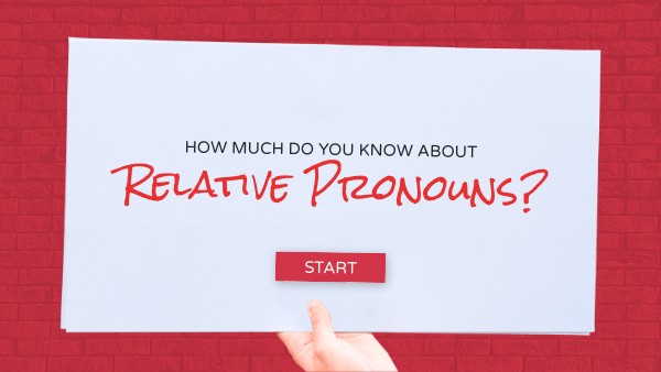 Relative pronouns | Genially