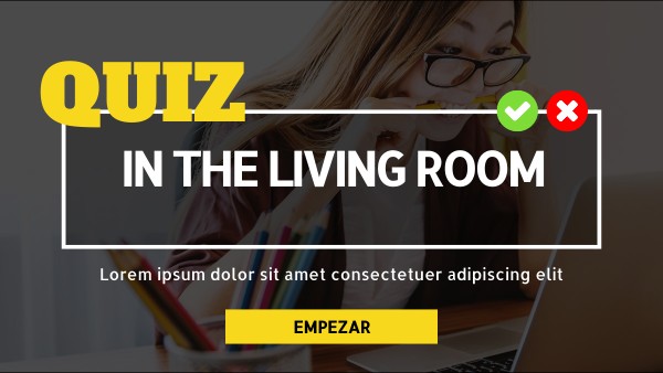 In the living room | Genially