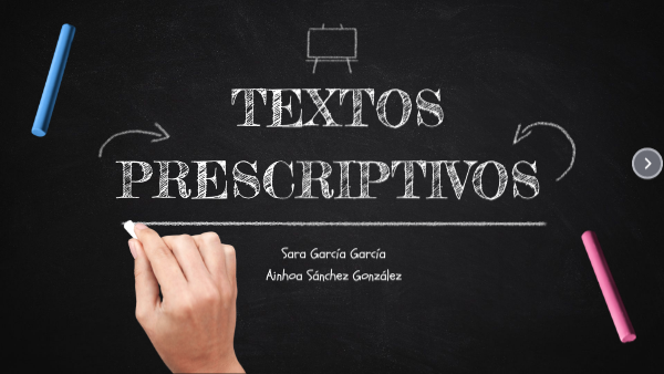 Textos prescriptivos | Genially