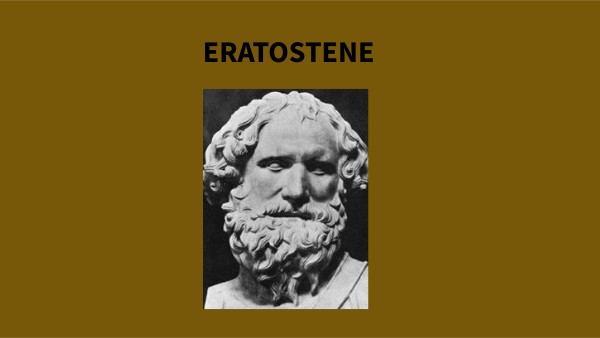 Il calcolo di Erastotene