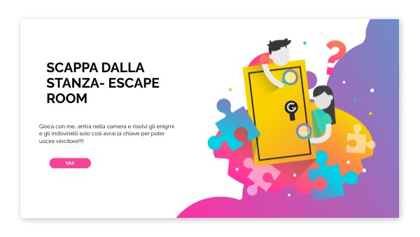 SCAPPA DALLA STANZA di maestra Daniela | Genially