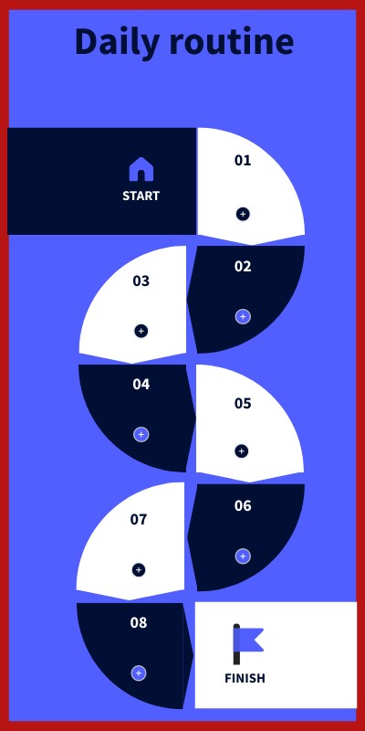 Daily routine | Genially