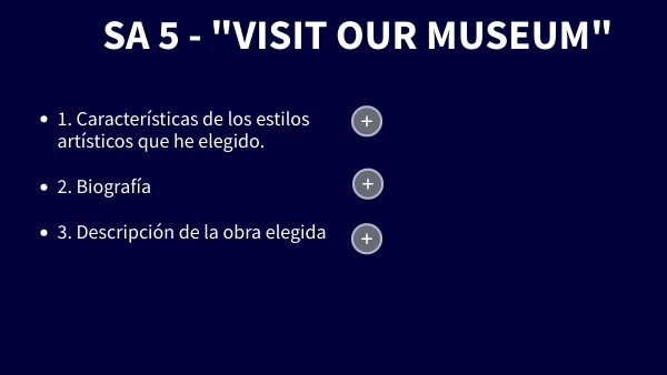 SA 5 - "VISIT OUR MUSEUM"