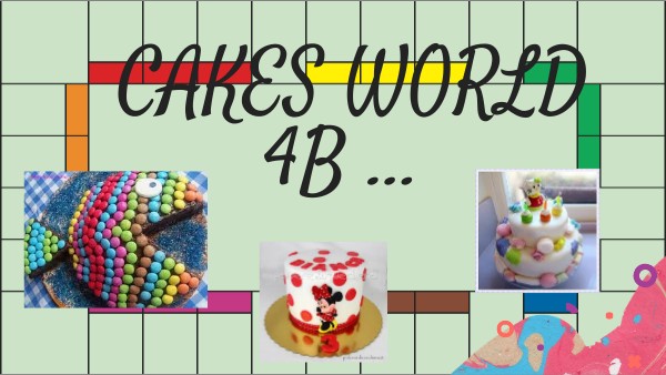 GENIAL VIDEOPRESENTATION Cakes | Genially