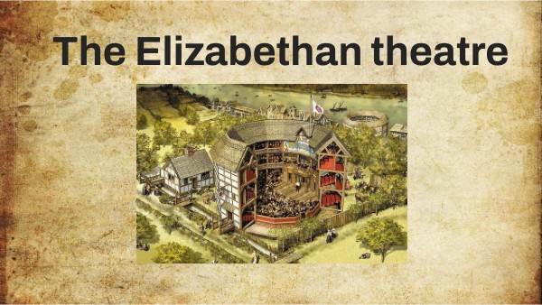 Elizabethan theatre | Genially