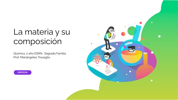 Composición de la materia | Genially