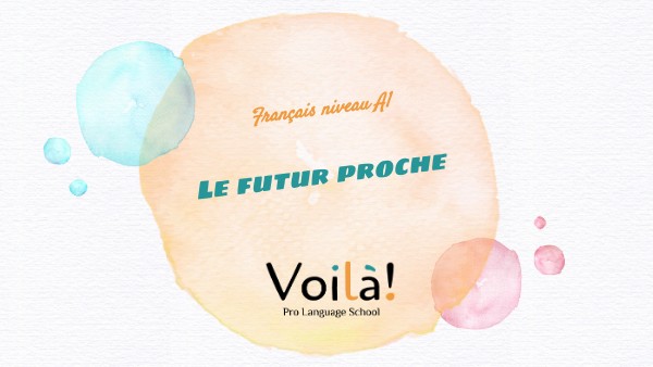 Le futur proche | Genially