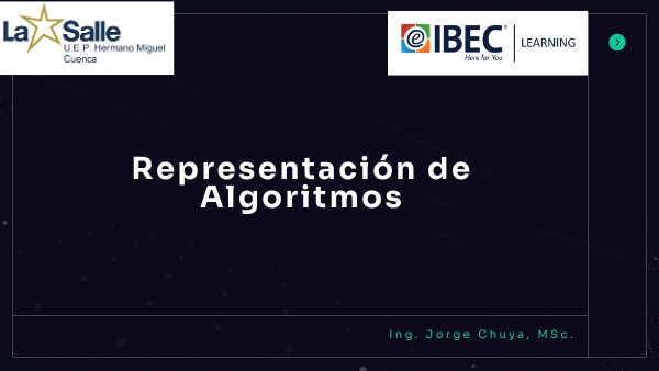 Clase 04: Creación de Algoritmos | Genially