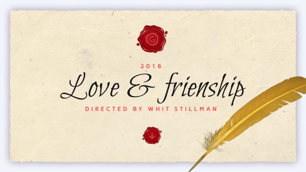 Love & friendship