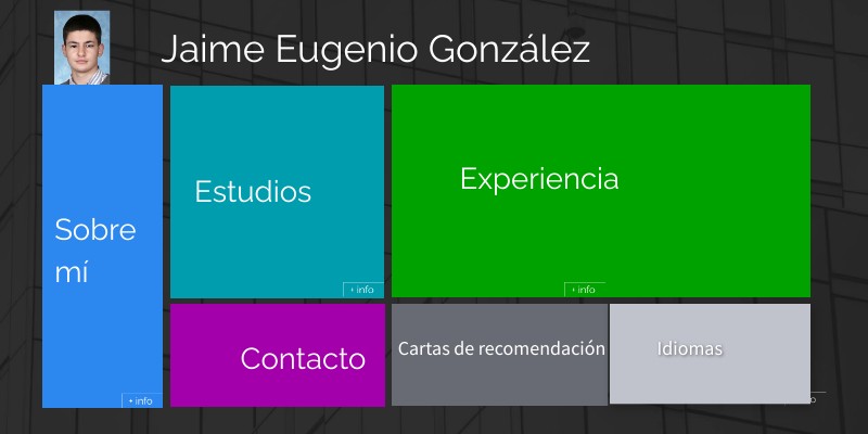 CV Interactivo Jaime Eugenio