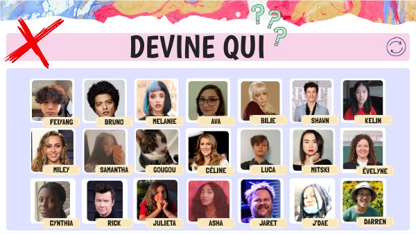 Devine qui?