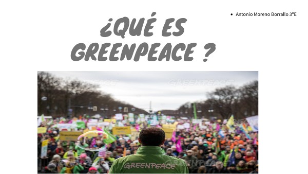 GREENPEACE | Genially