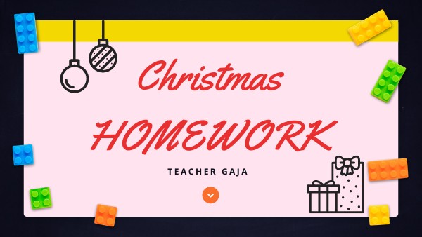 Christmas homework