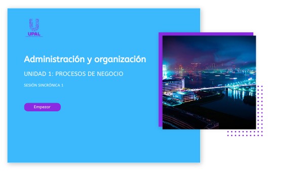 U1S1 Administración y Organización | Genially