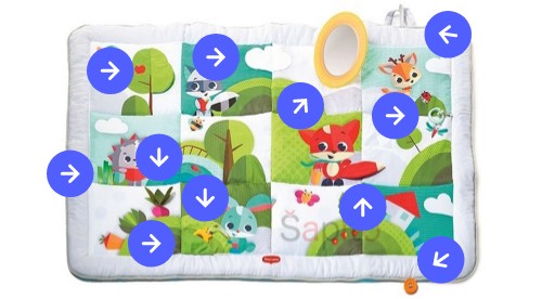 Tiny Love Hrací deka Meadow Days | Genially