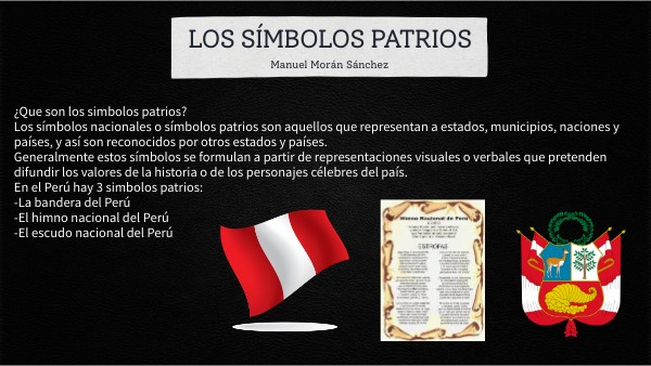 Símbolos patrios | Genially