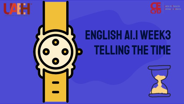 TELLING THE TIME | Genially