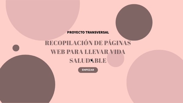 Video Proyecto Transversal | Genially