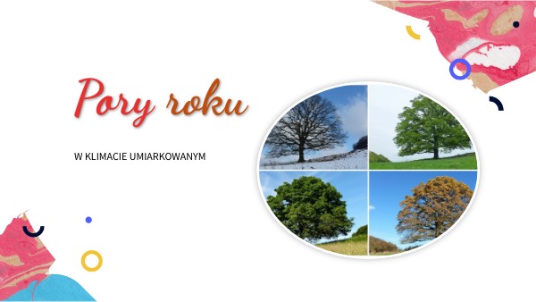 JCh pory roku | Genially